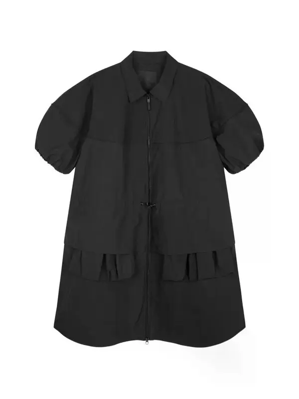 JNBY Drawstring Puff-sleeve Dress