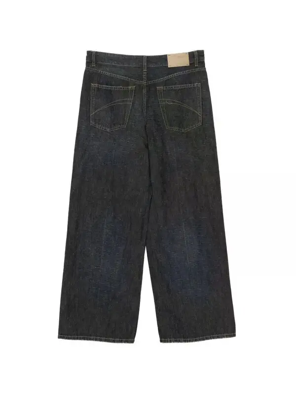 JNBY Pin Embellished Wide-leg Jeans