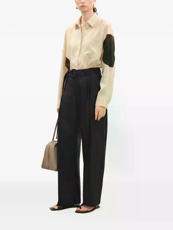 LESS Polka-dot Shirt - Neutrals