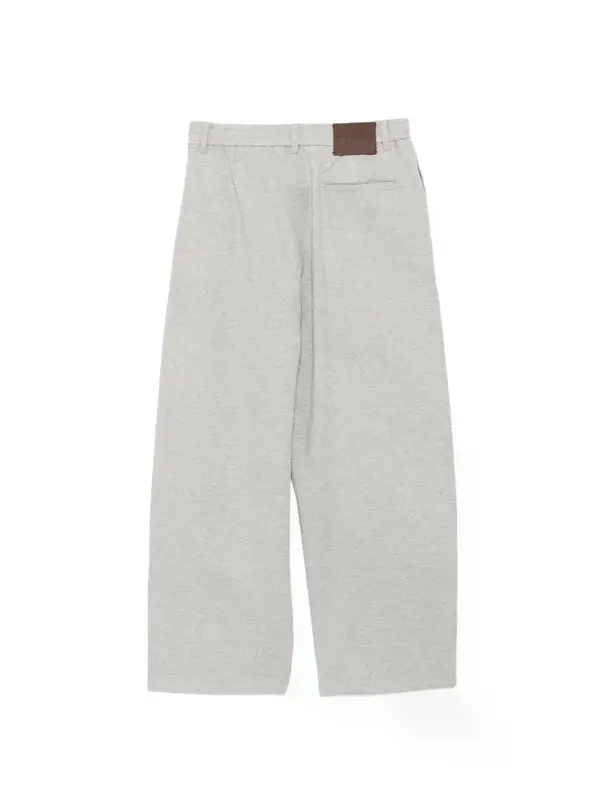 CROQUIS Two-tone Panelled Trousers