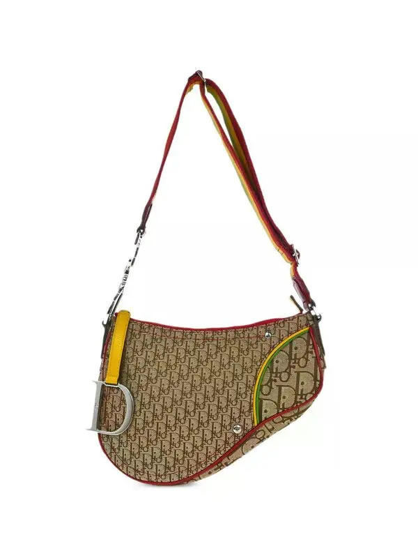 Dior 2004 Trotter Saddle Shoulder Bag