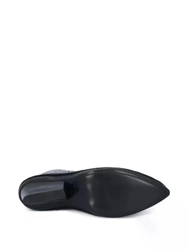 Tory Burch Pointed Toe Chelsea Boots With Wedge Heel