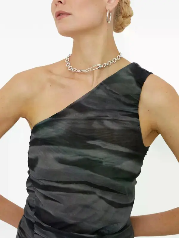 SAMSOE SAMSOE One-shoulder Mini Dress