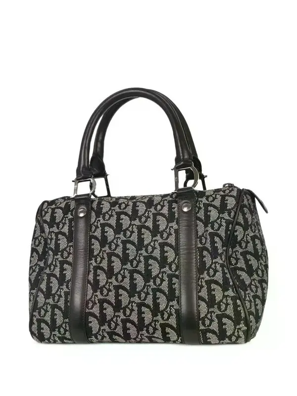 Dior 2003 Trotter Duffle Tote Bag