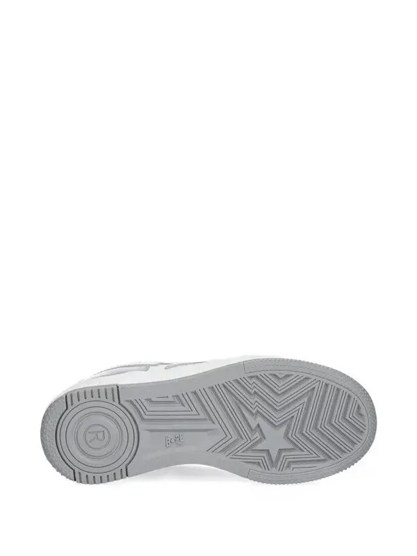A BATHING APE Star Embellishment Lace-up Sneakers