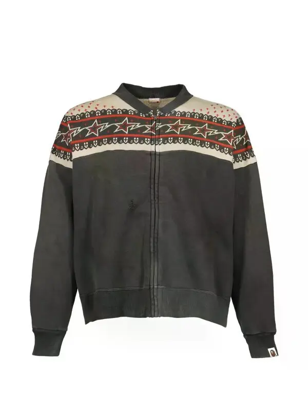 SAINT MXXXXXX Patterned Zip Jacket