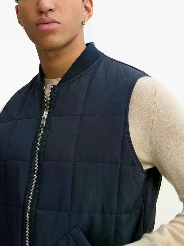 Marc O'polo Quilted Water-repellent Jacket - Blue