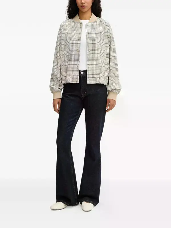 Marc O'polo Checked Bomber Jacket