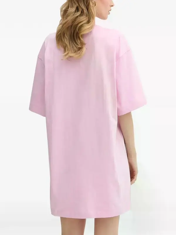 MSGM Logo-detail Mini Dress