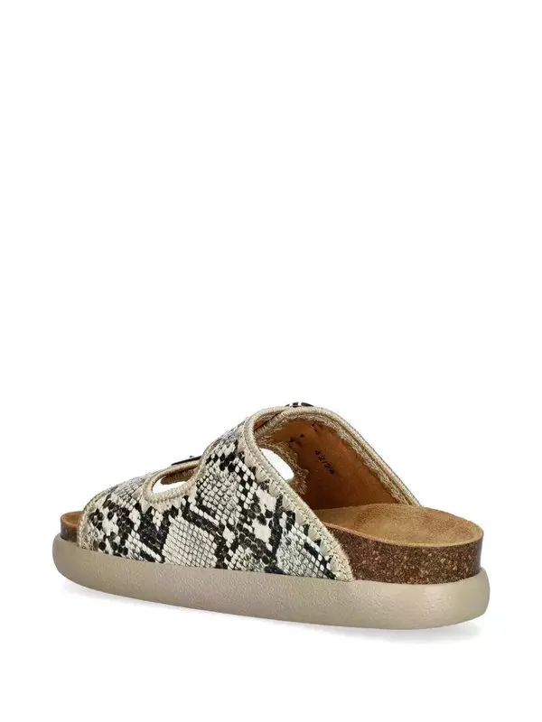DR. SCHOLL'S SHOES Noellle Buckle Sandals - Neutrals