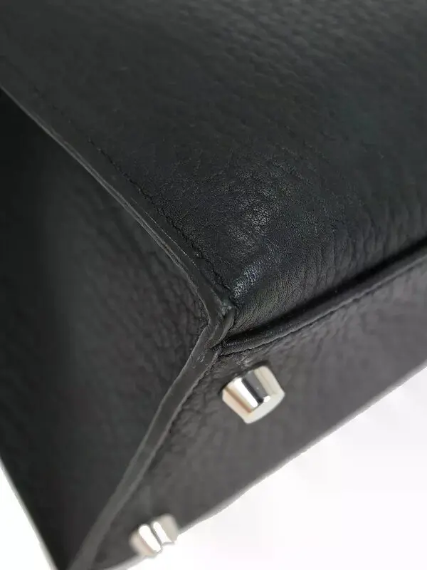 Hermès 2008 32cm Sellier Two-way Tote Bag - Black