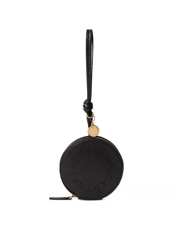 Stella McCartney Logo Keyring - Black