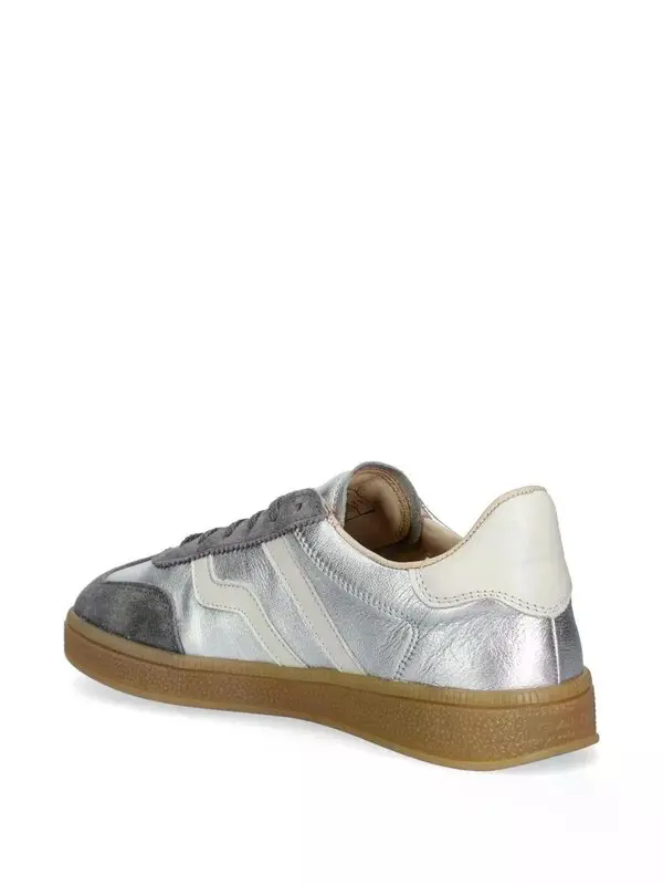 Gant Suede Panelled Sneakers - Silver