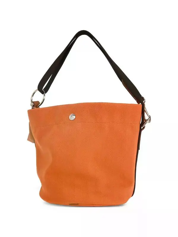 Hermès Canvas Bucket Bag - Orange