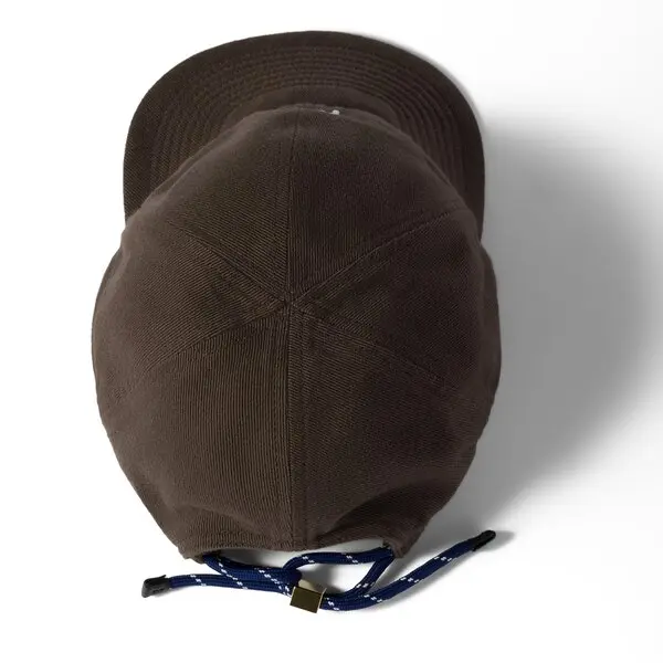 Miu Miu Denim Baseball Cap - Dark Brown/iris