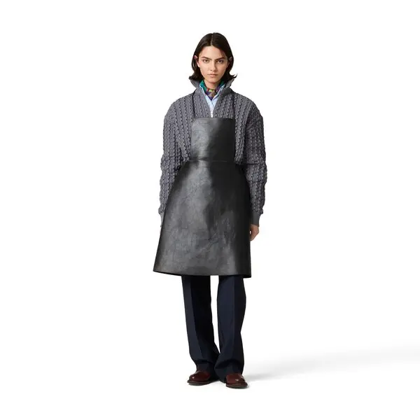 Miu Miu Leather Apron