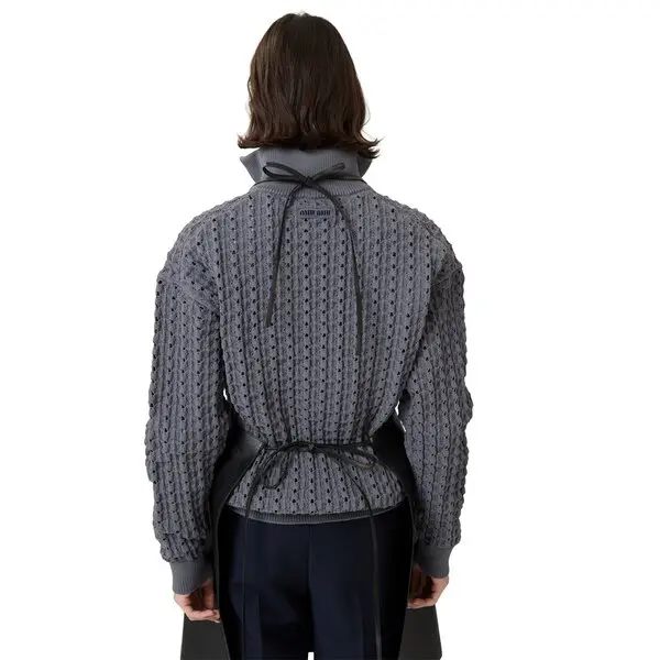 Miu Miu Leather Apron