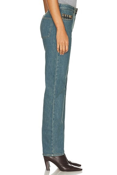 Burberry Dalia Straight Leg Jeans