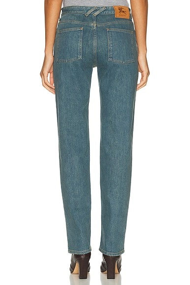 Burberry Dalia Straight Leg Jeans