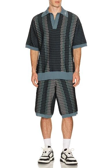 Amiri Striped Polo