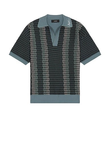 Amiri Striped Polo