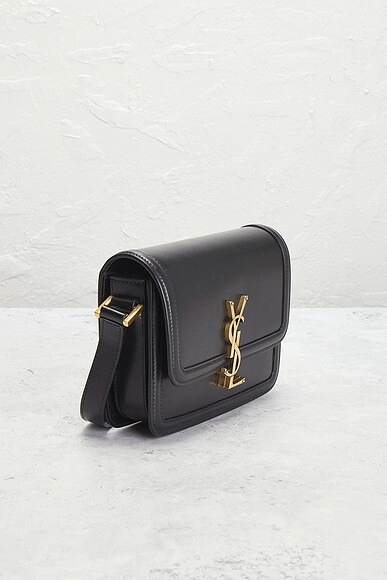 Saint Laurent Small Solferino Satchel Bag - Nero