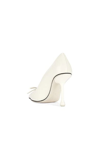 JIMMY CHOO Scarlett Nappa Leather 95 Heel - Latte