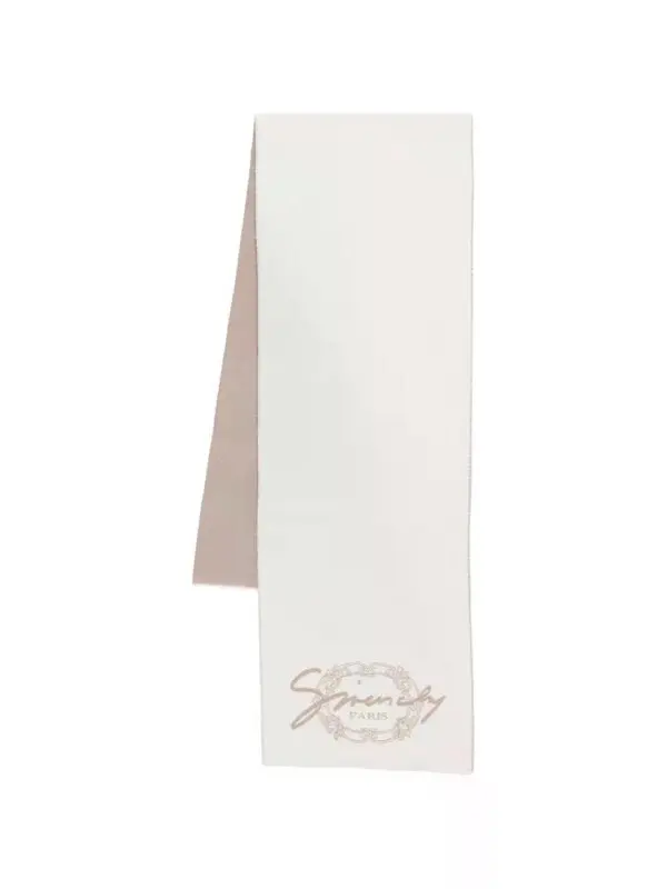 Givenchy Logo-print Scarf - Neutrals