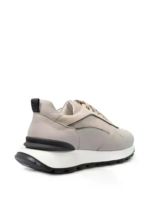 DOUCAL'S Calf Leather Lace-up Sneakers