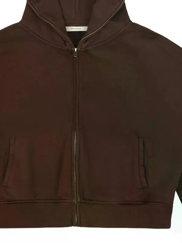 ENTIRE STUDIOS Zip Hoodie - Brown