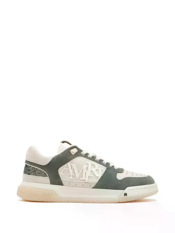 Amiri Embossed Logo Perforated Sneakers - Neutrals