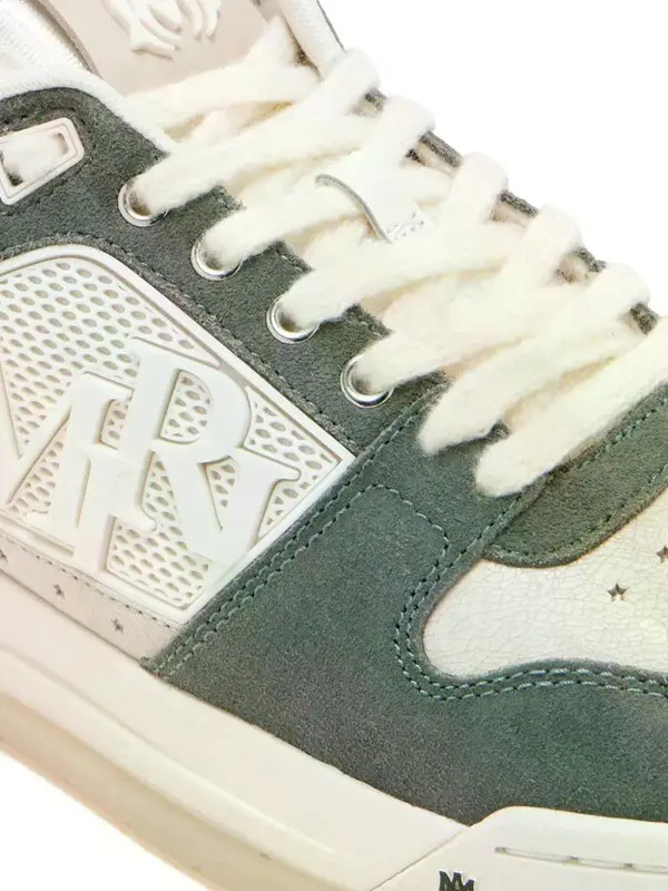 Amiri Embossed Logo Perforated Sneakers