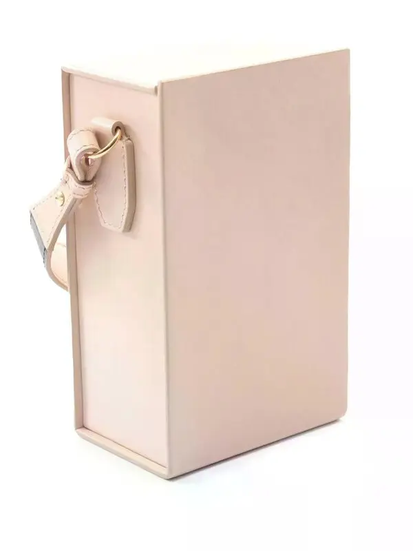 Fendi Leather Vertical Box Crossbody Bag - Pink