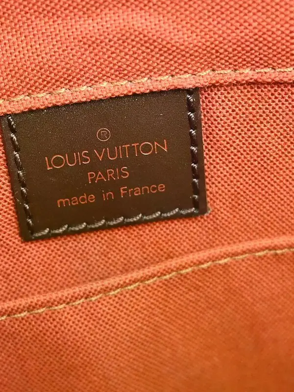 LOUIS VUITTON 1998 Damier Ebene Bastille Shoulder Bag