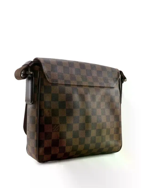 LOUIS VUITTON 2013 Damier Ebene District Pm Crossbody Bag