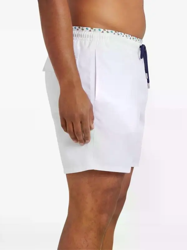 Vilebrequin Turtle-embroidery Drawstring Swim Shorts