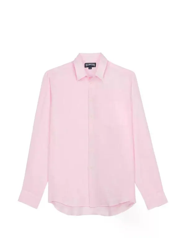 Vilebrequin Turtle-embroidered Shirt - Pink