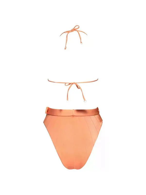 NOIRE SWIMWEAR Belted Bikini - Orange