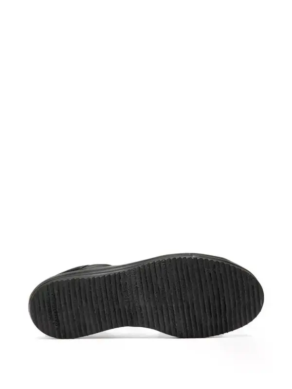 Officine Creative Leather Lace-up Sneakers - Black