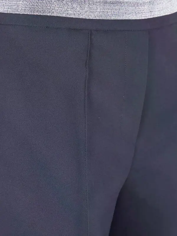 D.exterior Tailored Trousers With Silver-tone Trim