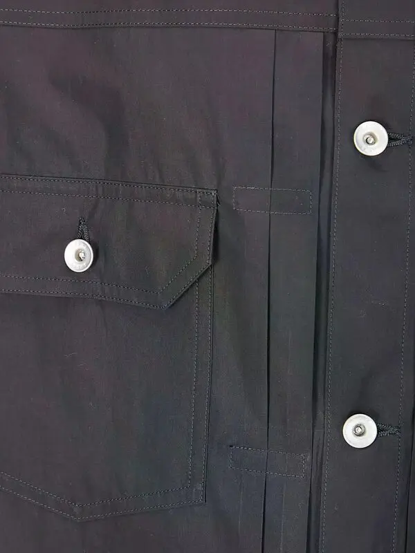 Sacai Typewriter Shirt Jacket - Grey