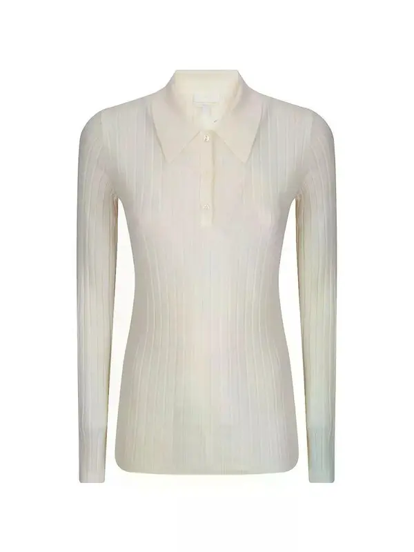 A.p.c. Ribbed Polo Top