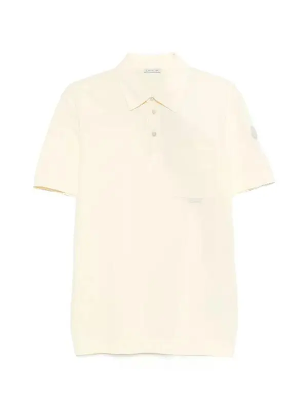 Moncler Short-sleeve Polo Top