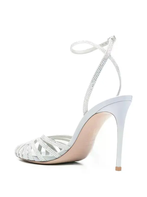 LE SILLA Embellished Ankle Strap Sandals