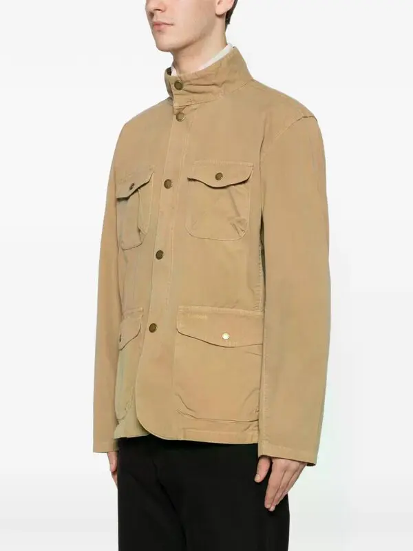 Barbour Ogston Buttoned Pocket Jacket - Neutrals