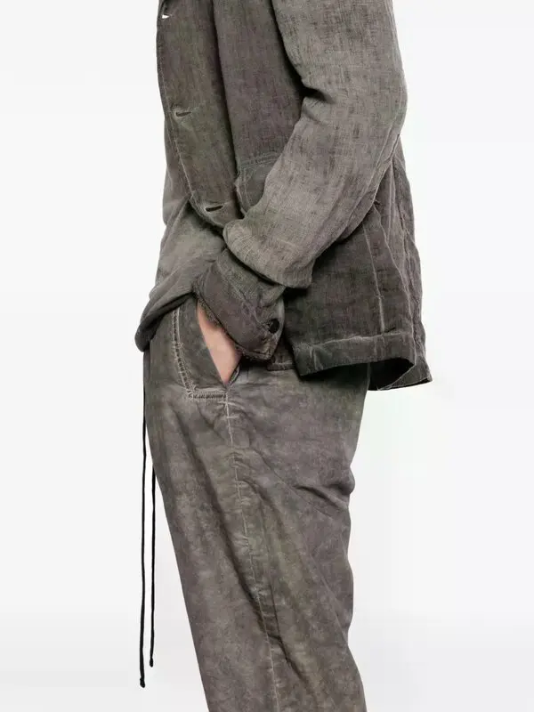 THOM KROM Cropped Cotton Trousers