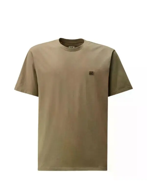 C.P. COMPANY Logo T-shirt - Neutrals