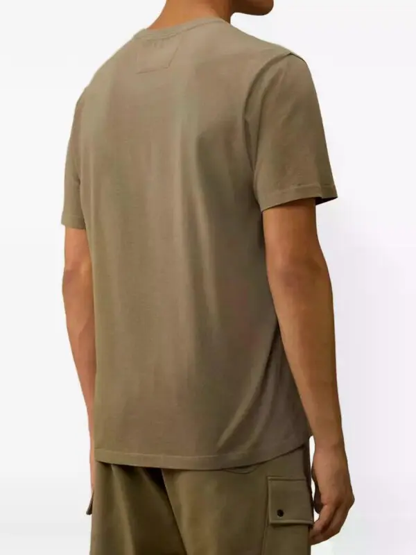 C.P. COMPANY Logo T-shirt - Neutrals