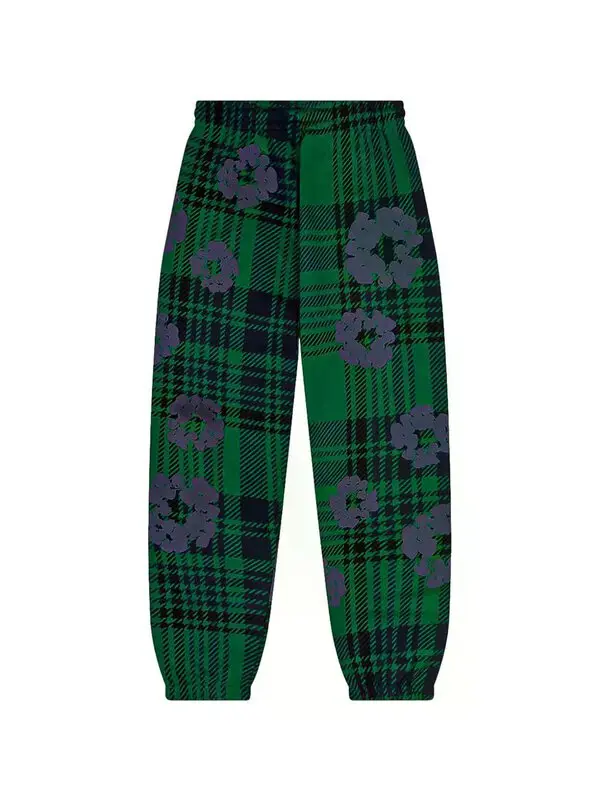 DENIM TEARS Plaid Wreath Sweatpants