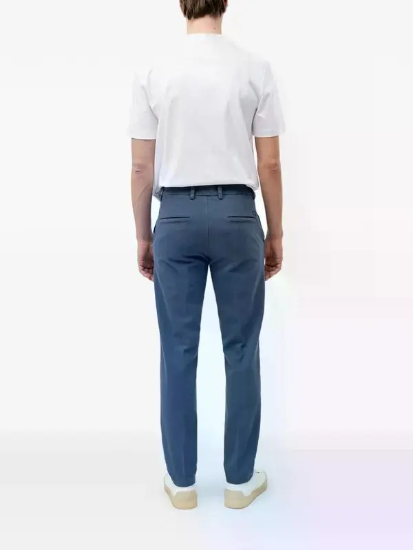 BOSS Button-fastening Trousers - Blue